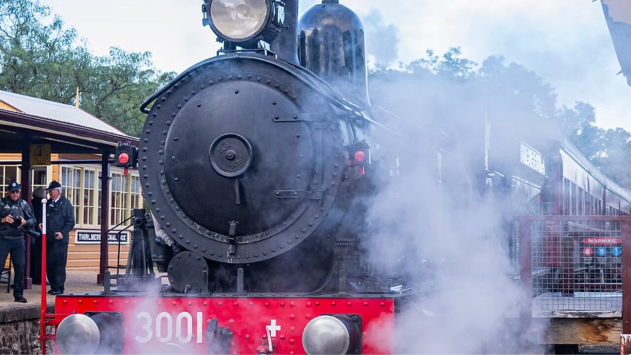 All aboard! Ride a vintage steam train this autumn school holiday ...
