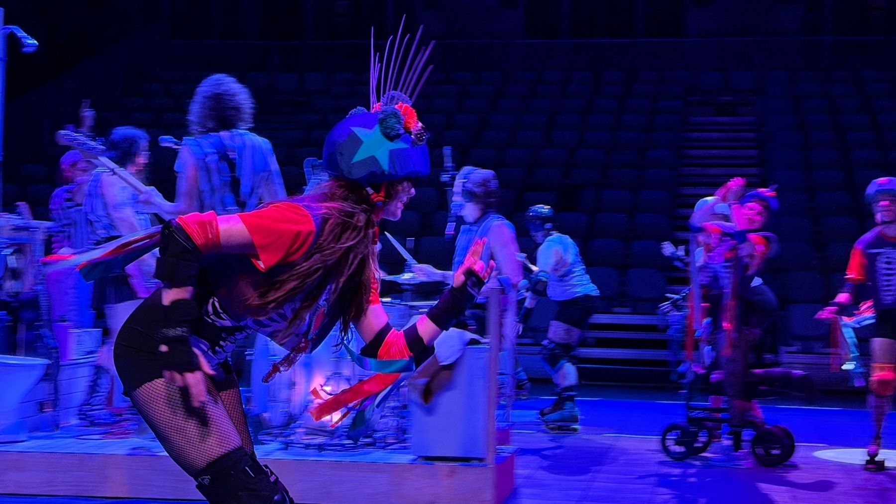 Mama Does Derby as transformed Sydney Town Hall into a roller derby ...
